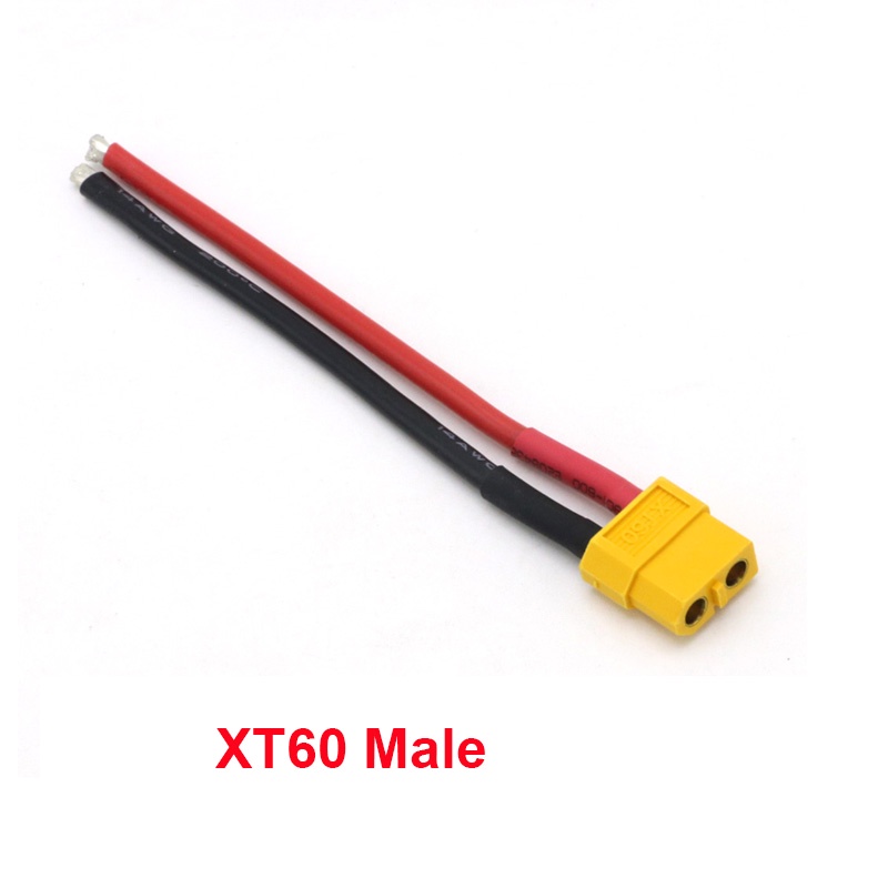 Xt60 XT30 T XT90 MPX TRX 插頭連接器公 / 母連接器插頭, 帶 14 / 18AWG 矽膠線 1 | 蝦皮購物
