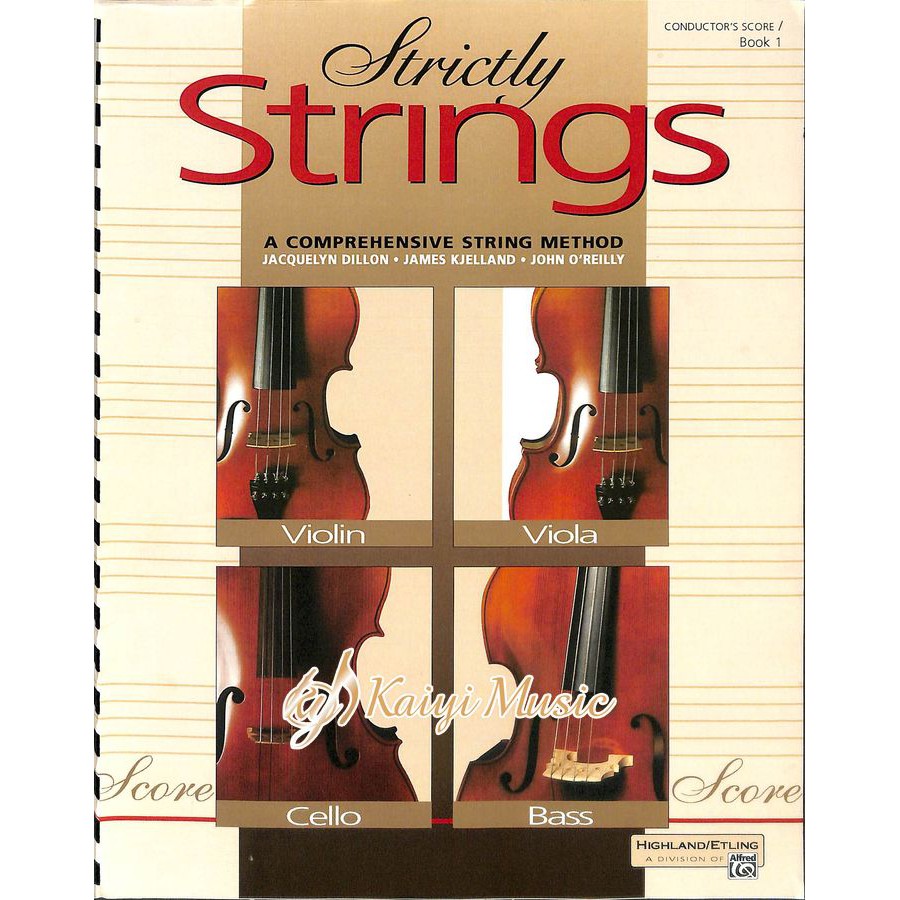 【凱翊 | AF】Strictly Strings 總譜 第1冊 conductor's score book 1 | 蝦皮購物