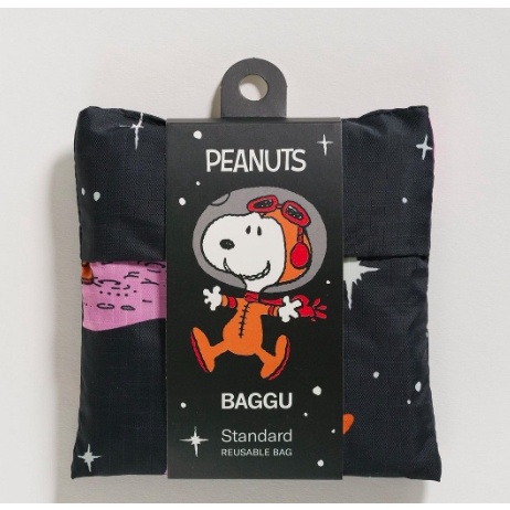 Baggu x Snoopy 聯名設計口袋購物包 (S) | 蝦皮購物