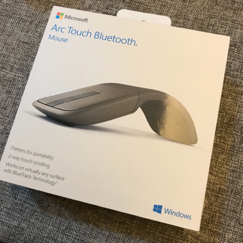 《嚕嚕咪旋轉屋》 全新 Microsoft Arc Touch Bluetooth Mouse 微軟藍芽滑鼠 | 蝦皮購物