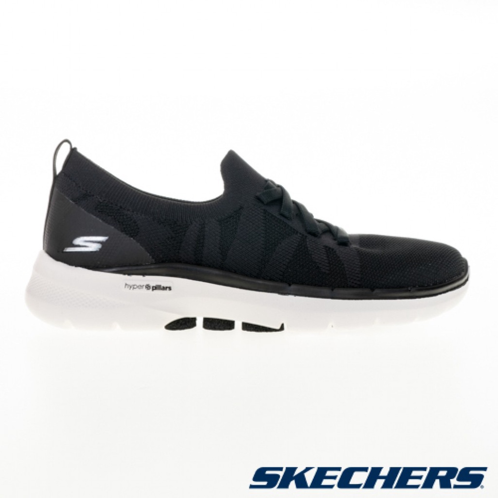 SKECHERS GOWALK 6 運動 休閒 健走鞋 女款 黑色 124536BLK | 蝦皮購物