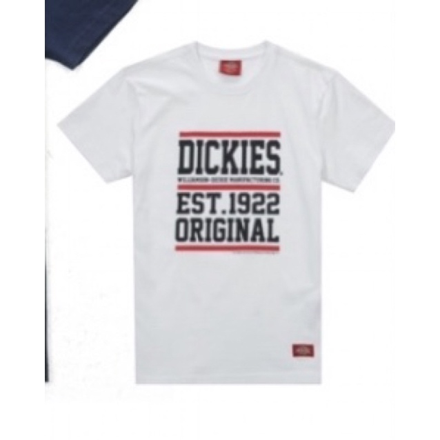 [全新正品]Dickies T-shirt 白 尺寸：S 購於阿清服飾 假一賠千 標籤外包裝全附 免運 韓國限定款 | 蝦皮購物