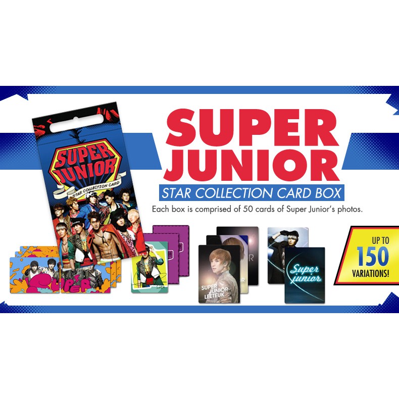 (全新現貨未拆) Super Junior Star Collection Card Set 套卡組 | 蝦皮購物