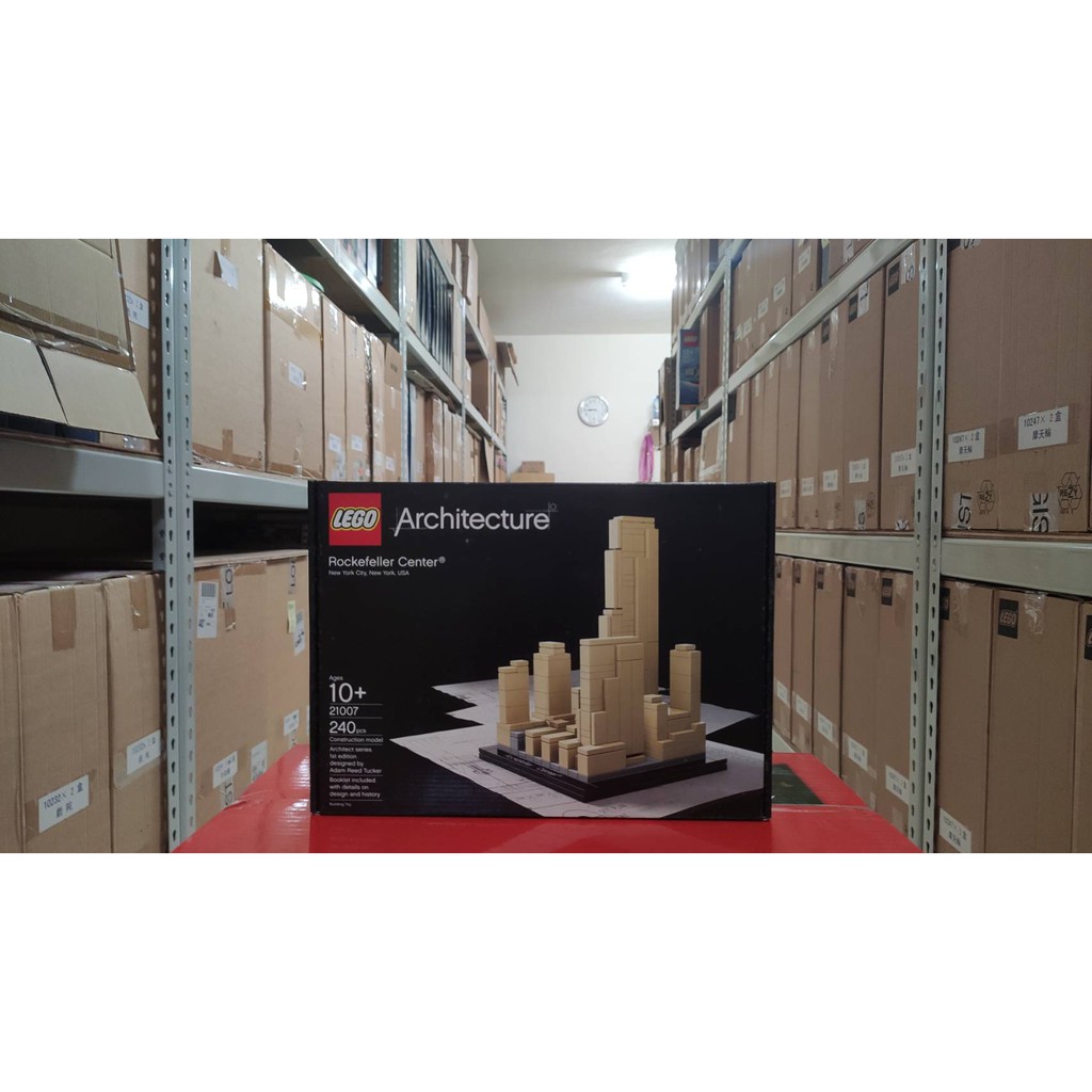 全新未拆 絕版品 樂高 LEGO 21007 洛克斐勒中心 Architecture 建築系列 | 蝦皮購物