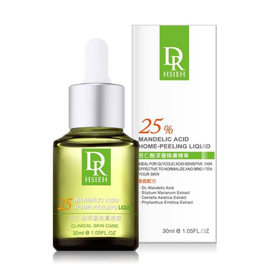 [全新] Dr. Hsieh 25%杏仁酸Mandelic Acid Home-Peeling Liquid 30ml | 蝦皮購物