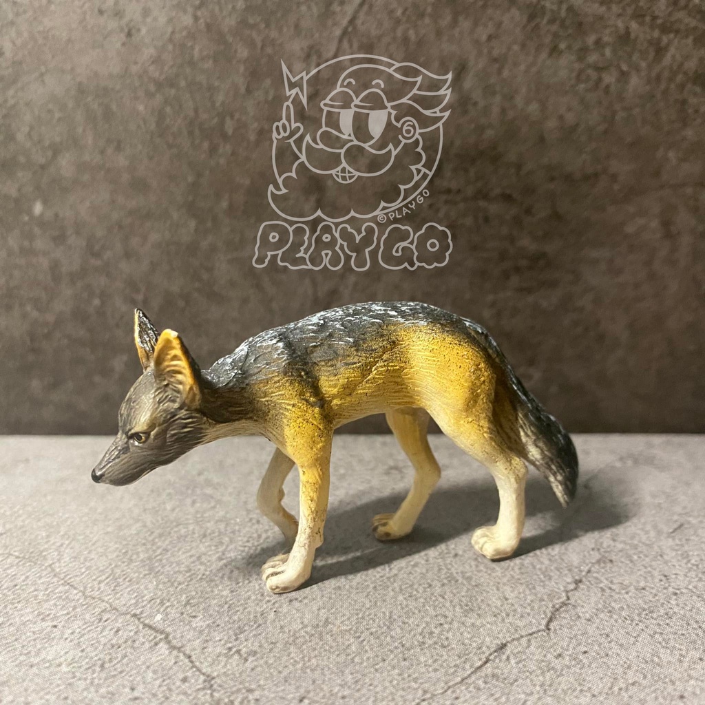 日本Miniatureplanet 動物系列 沙漠狼 模型 公仔 盤古PLAY GO | 蝦皮購物