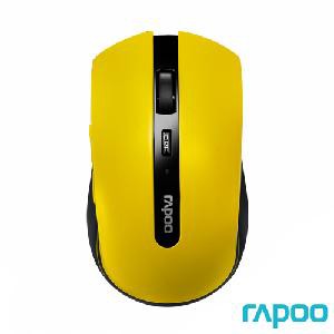 [全新公司貨]Rapoo 雷柏 7200P 5G 無線光學滑鼠-黃 贈滑鼠墊 可開發票 | 蝦皮購物