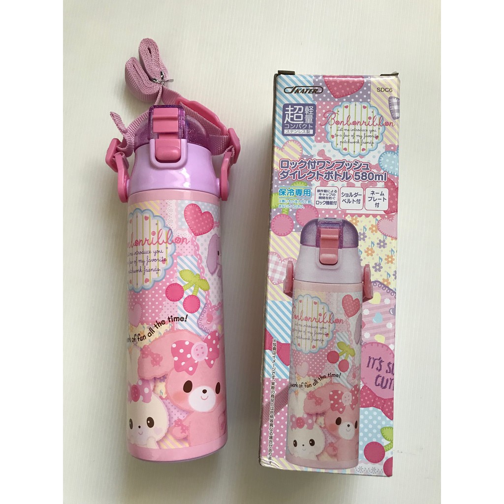 日本 Skater 超輕量 保冷專用 不鏽鋼直欽水壼 / 水杯 580ml（蹦蹦免）~日本限定款 | 蝦皮購物