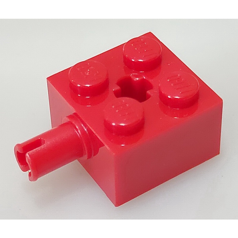 6232 623221 紅色 2X2 基本磚 十字孔 單側 單PIN 單插銷 [正版LEGO 樂高類] | 蝦皮購物