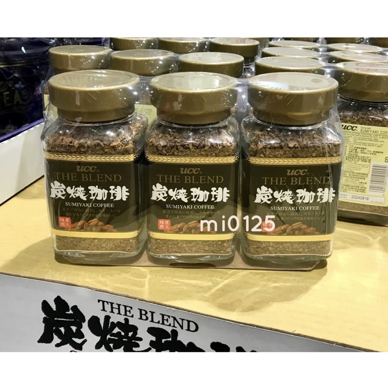 ((好市多現貨))2027.07🎀UCC炭燒即溶咖啡(90克x3入) | 蝦皮購物