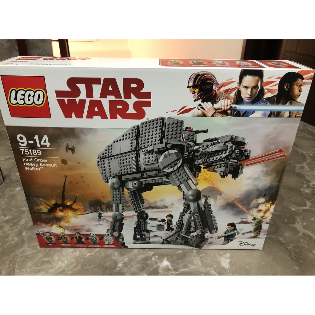 樂高積木 75189 First Order Heavy Assault Walker 星球大戰重型攻擊步行機 | 蝦皮購物
