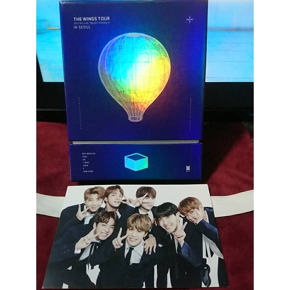 【拆封全新】2017 BTS THE WINGS TOUR IN SEOUL CONCERT DVD(韓國進口版)演唱會 | 蝦皮購物