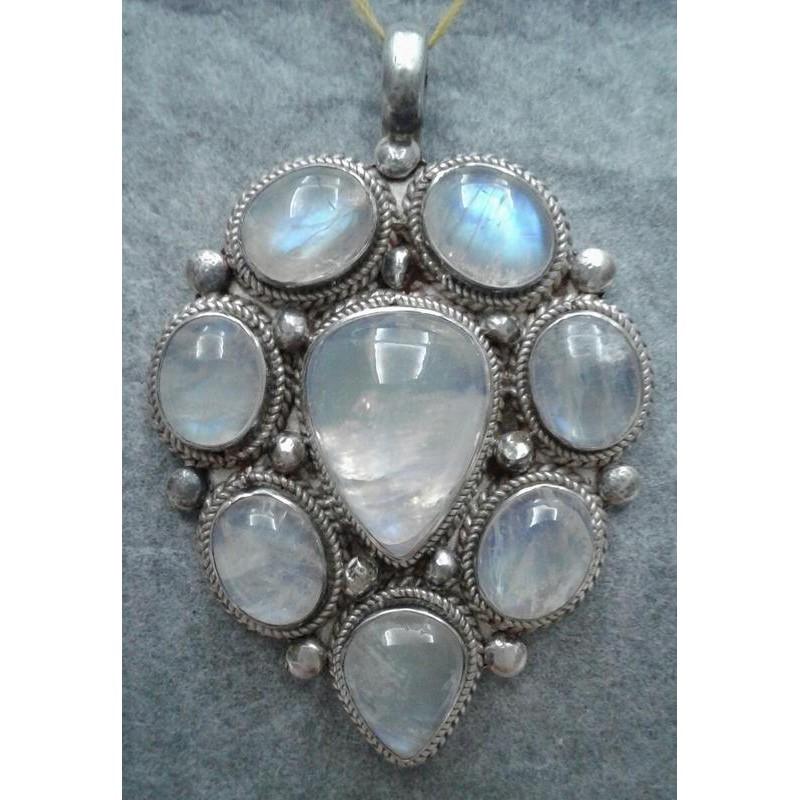 三十年珍藏出清T362#天然藍月光石925墜子6000出清 | 蝦皮購物