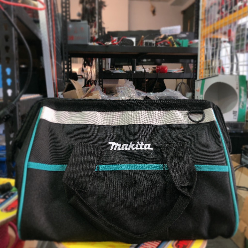 【全電行】 MAKITA 牧田 工具袋 832319-7 附背帶 小工具袋 手提工具袋 黑色 | 蝦皮購物