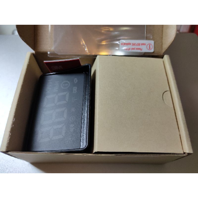 obd抬頭顯示器 A100S HUD汽車平視顯示器 時速表 水溫表 電壓表 高清顯示 大字體 | 蝦皮購物