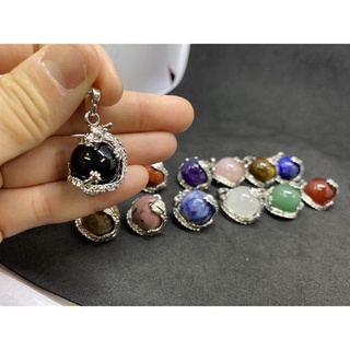 D2901天然水晶礦物原礦 時來運轉 龍珠 龍 墜飾 吊飾項鍊墜子 吊墜12種水晶礦物可選擇 | 蝦皮購物