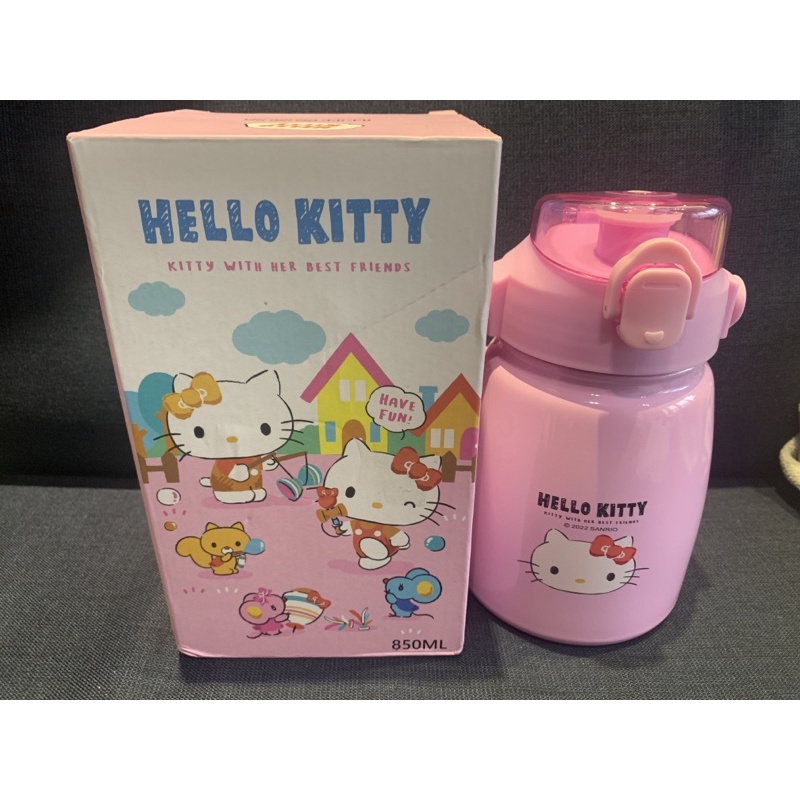 三麗鷗正版授權 304不鏽鋼 KITTY 布丁狗 胖胖保溫瓶 850ML | 蝦皮購物