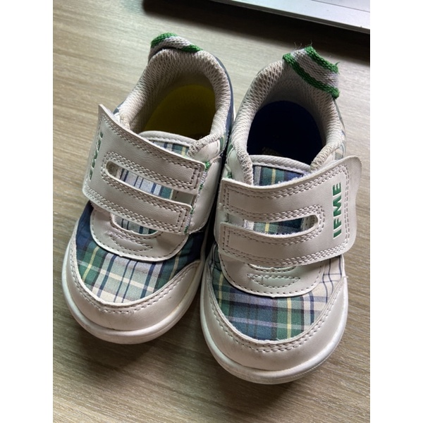 IFME 綠格機能布鞋14.5 | 蝦皮購物