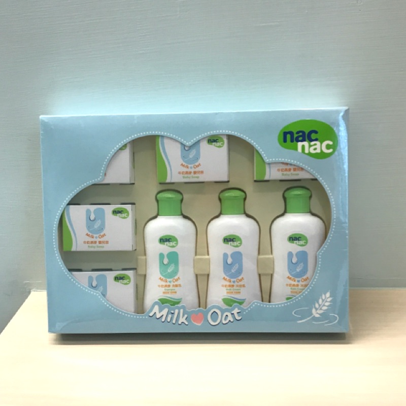 Nacnac 牛奶燕麥沐浴禮盒 | 蝦皮購物