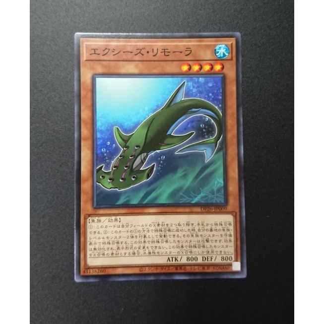 遊戲王 DP26-JP009 超量印頭鯊 初期傷（普卡） | 蝦皮購物