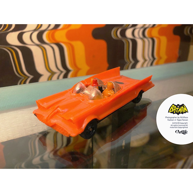 Artlife ㊁ DC BATMOBILE 60´S ADAM WEST BATMOBILE 古董 蝙蝠俠 蝙蝠車 紅 | 蝦皮購物