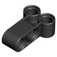 樂高 LEGO 黑色 3L 轉向 圓孔 接頭 32557 科技 Black Technic Pin Connector | 蝦皮購物