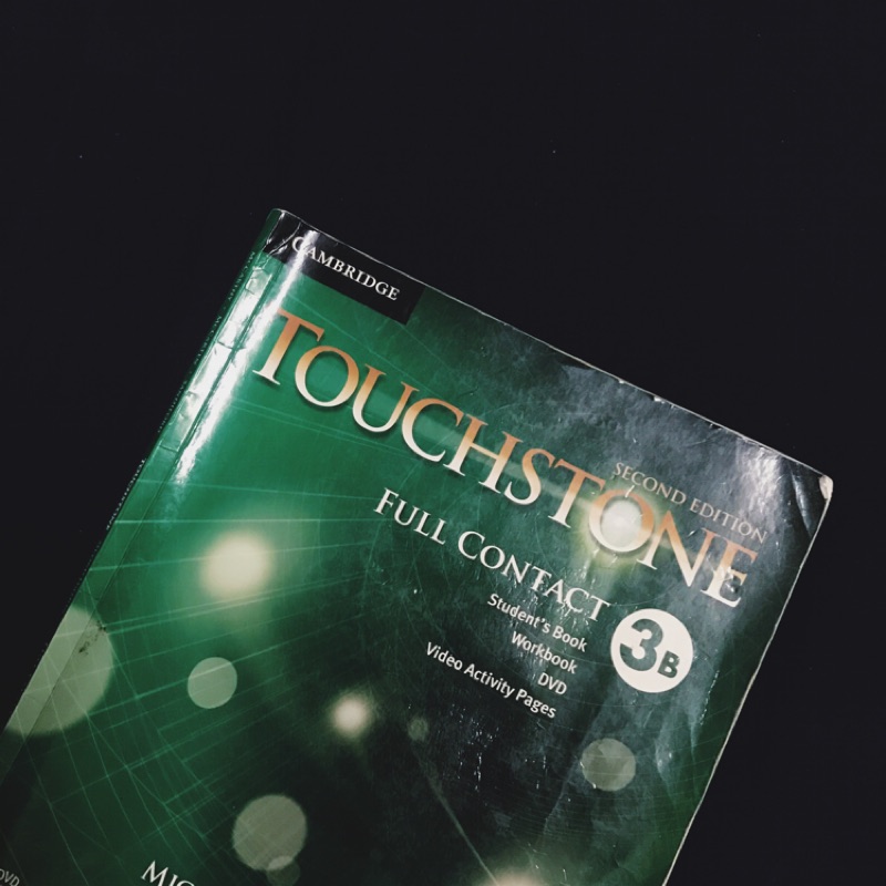 Touchstone full contact 3B second edition（內有DVD、筆記、解答） | 蝦皮購物