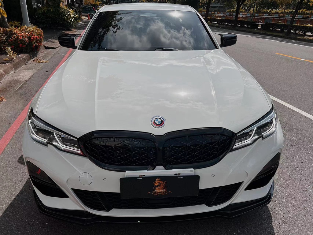 BMW G20 G21 320 330 M340 前下巴 尾翼 中網 後照鏡 定風翼 後擾流 後下巴 側裙 排氣管 車標 | 蝦皮購物