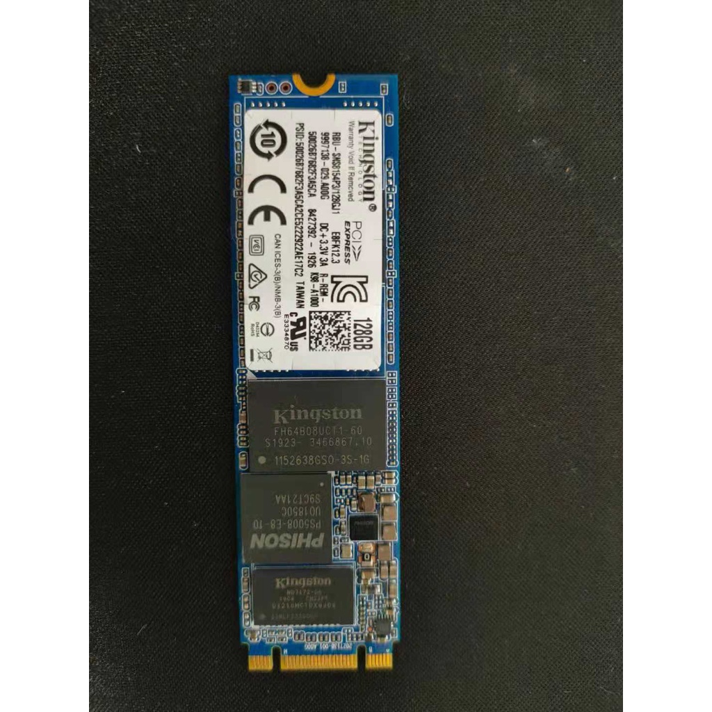 【Kingston 金士頓】 SSD PCIE NVMe RBU-SNS8154P3/128GJ3(次級品) | 蝦皮購物