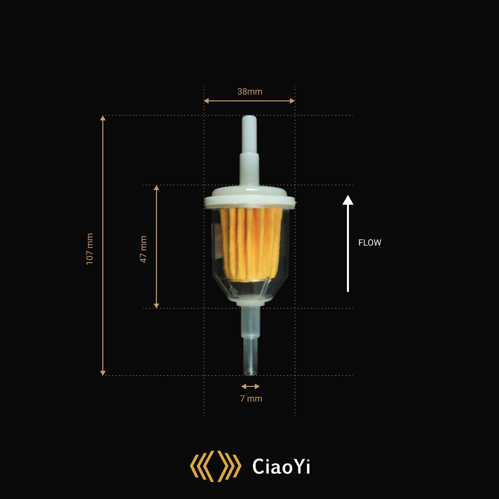 僑溢實業 - VW 金龜車803-201-511C 汽油濾清器/汽油濾芯/過濾器 7MM | 蝦皮購物