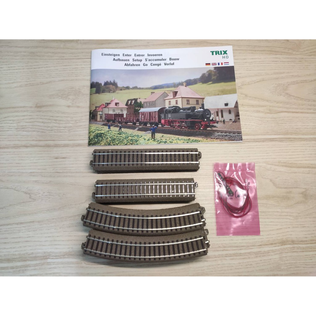 !!免運優惠!! [鐵道模型] TRIX HO 軌道組拆件(軌道+入電) | 蝦皮購物