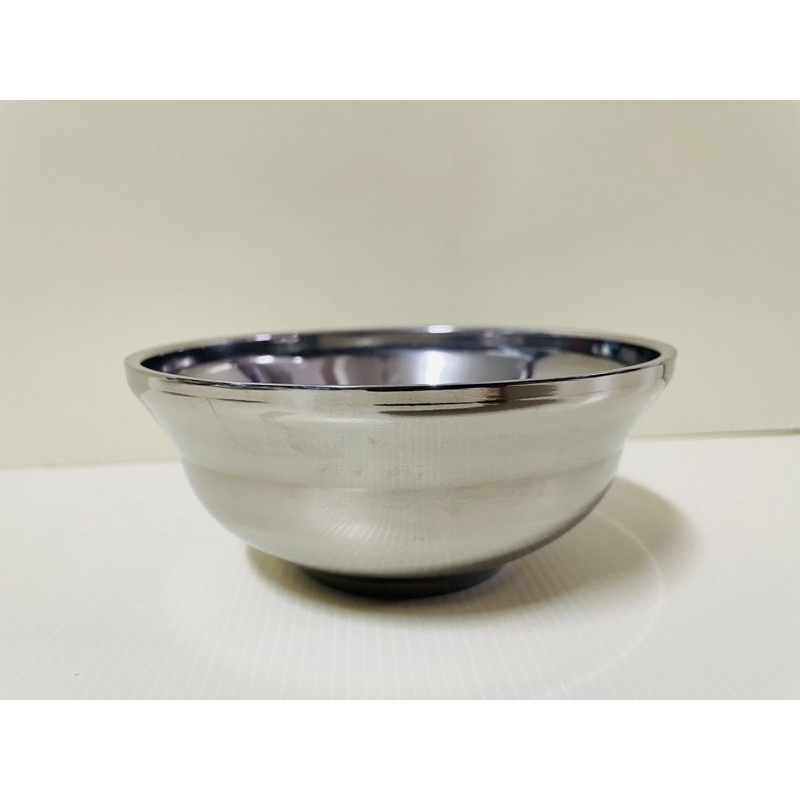 304不鏽鋼碗 湯麵碗 湯碗 飯碗 生意碗 不銹鋼碗 304不銹鋼隔熱碗 一入 AOK 不鏽鋼隔熱碗 泡麵碗 | 蝦皮購物