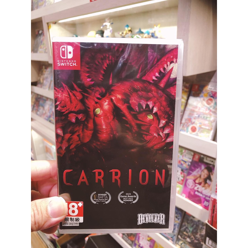 有間電玩 現貨 NS Switch 紅怪 CARRION RIDDEN 中文版 | 蝦皮購物