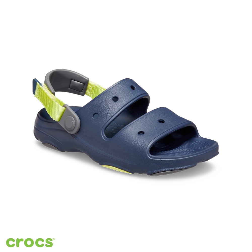Crocs 卡駱馳 (童鞋) 經典特林兒童涼鞋-深藍色-207707-410_洞洞鞋 | 蝦皮購物