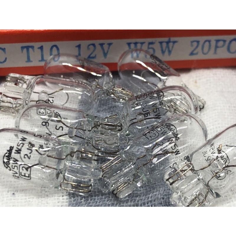 TOSHIBA#日本東芝原廠貨#T10#12v3w#12v5W#日本原裝中炸彈#全新品含稅開發票#台灣出貨 | 蝦皮購物