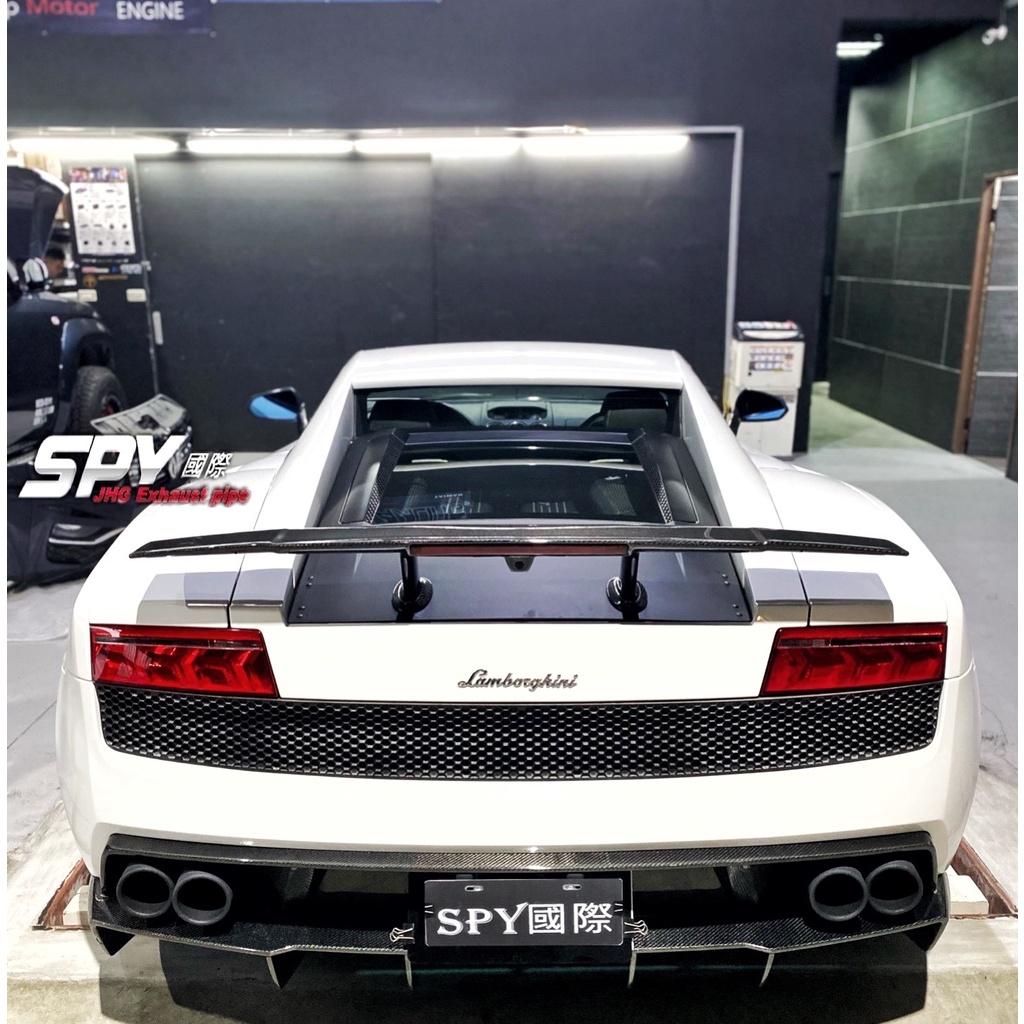【SPY MOTOR】Lamborghini LP550 LP560 LP570 碳纖維後下巴 | 蝦皮購物