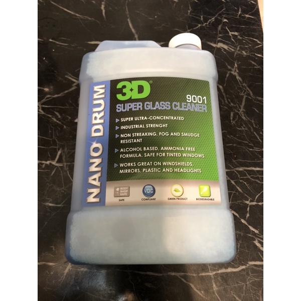 體驗分裝 美國3D SUPER GLASS CLEANER 玻璃清潔劑 玻璃水 | 蝦皮購物