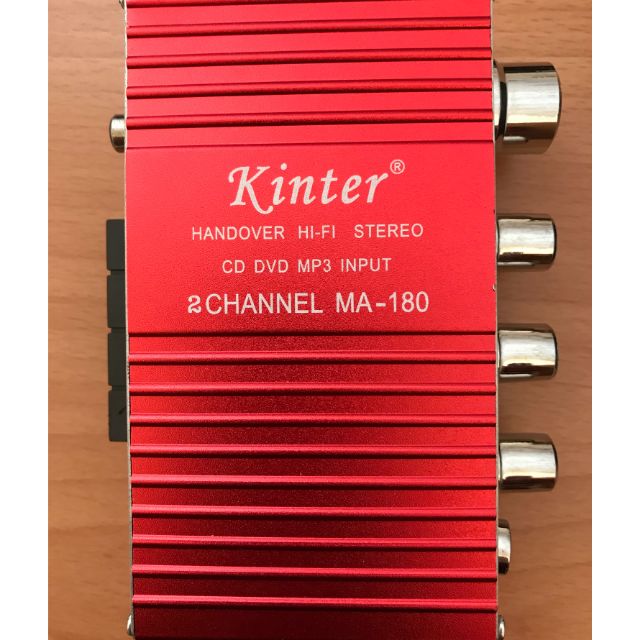 【套組】Kinter MA-180 迷你二聲道綜合擴大器 家用車用 左右聲道 含變壓器 | 蝦皮購物