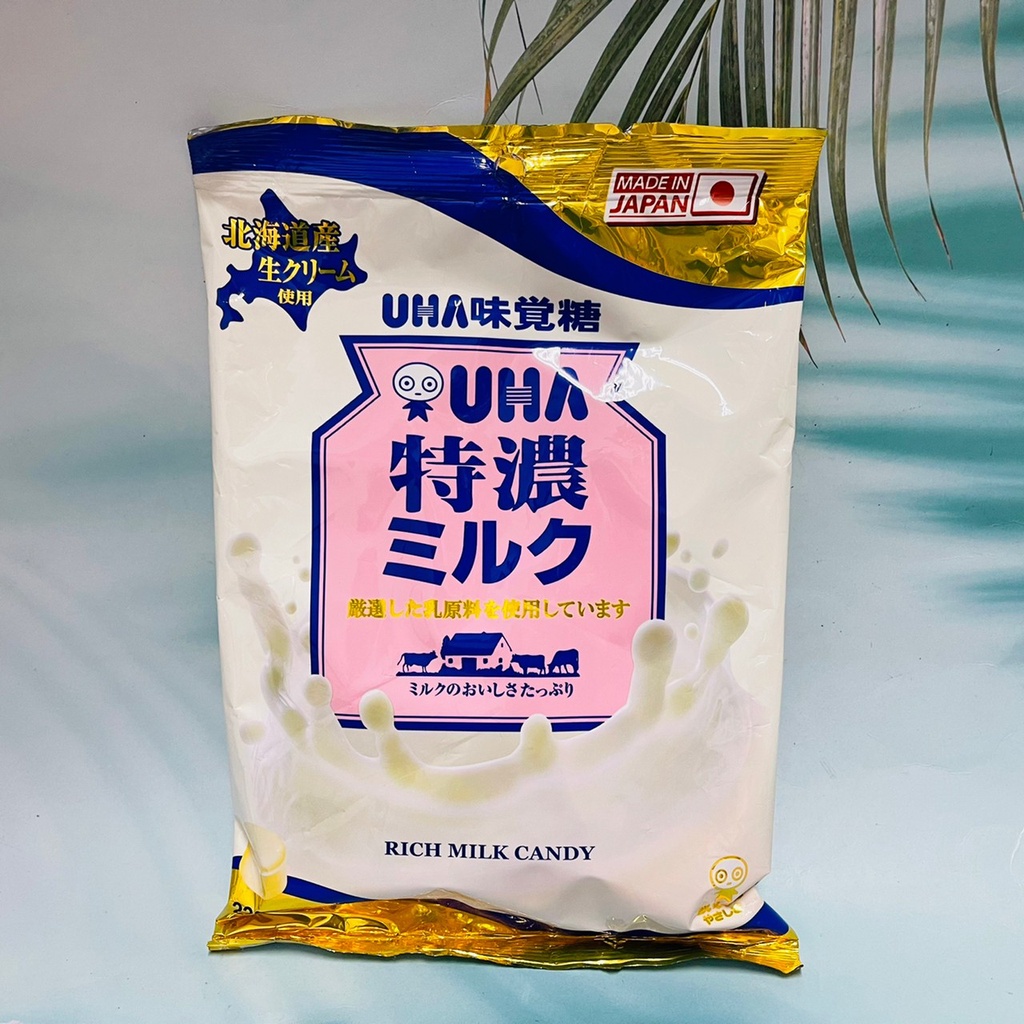 日本 UHA味覺糖 特濃牛奶糖 特濃8.2牛奶糖 大包裝 220g | 蝦皮購物