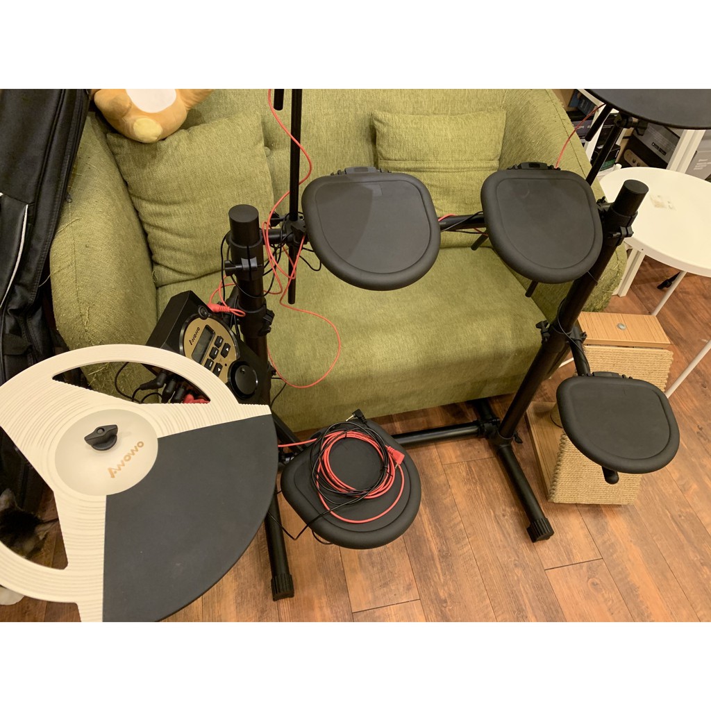 Your Music 愉耳樂器 ♪(免運)台製原廠公司貨Awowo TK404 電子鼓 初學者必備 小資首選 | 蝦皮購物