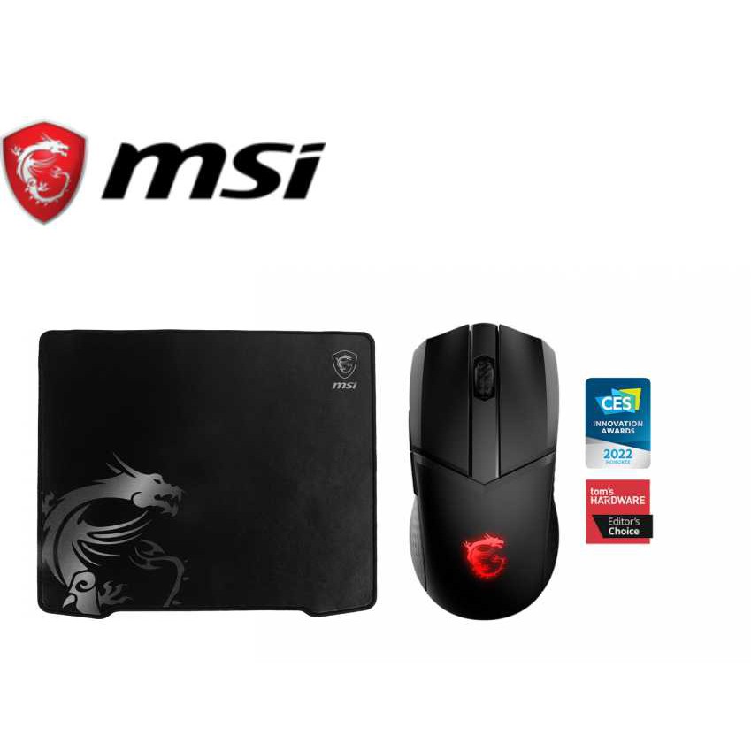 msi 微星 MSI GM41 WireLess 無線電競滑鼠 + GD30 電競滑鼠墊 現貨 廠商直送 | 蝦皮購物