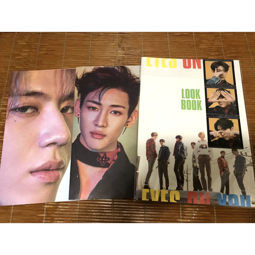 GOT7 Eyes on you 預購禮 Lookbook 貼紙 歌詞 海報 珍榮 斑斑 有謙 | 蝦皮購物