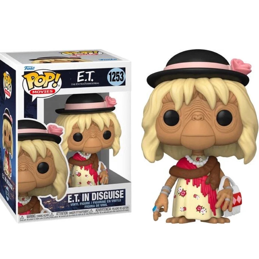 現貨 FUNKO POP 1253 E.T.外星人 40周年 變裝版 E.T. IN DISGUISE | 蝦皮購物