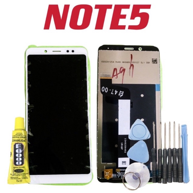 送10件組工具 總成 適用 紅米NOTE5 紅米 NOTE5 NOTE 5 屏幕 全新 總成 面板 螢幕 台灣現貨 | 蝦皮購物