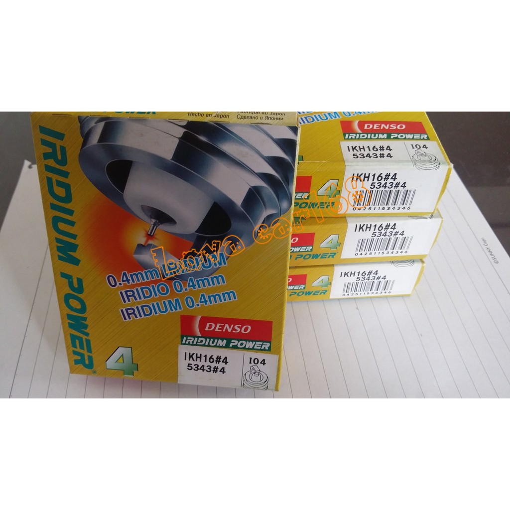 DENSO IKH16 銥合金火星塞 0.4mm IKH 16 | 蝦皮購物