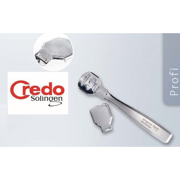 Apple ☆德國 Credo Solingen 克雷多 不鏽鋼 去角質刀 | 蝦皮購物