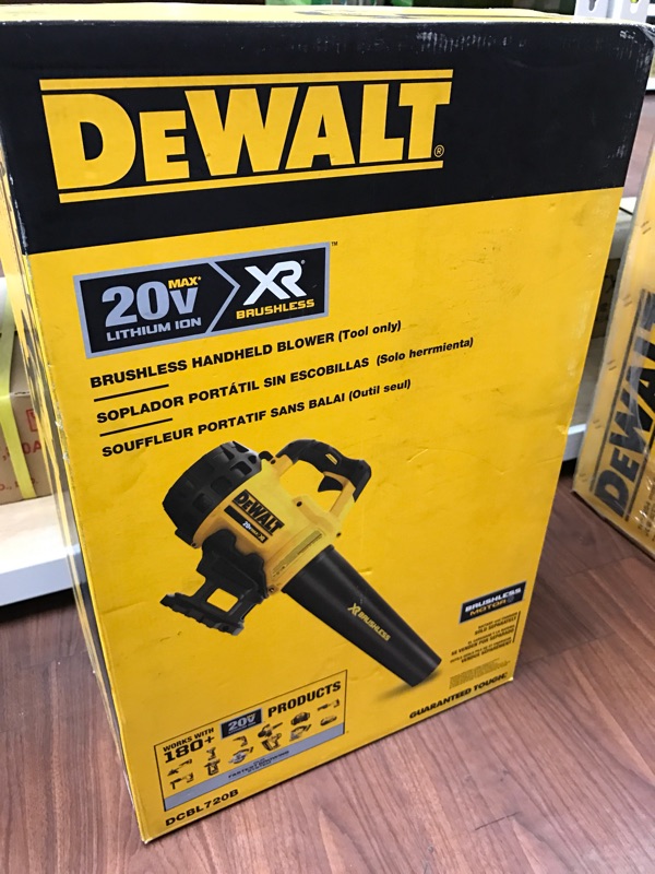 花電 全新盒裝 得偉 DCBL720P1 DCBL720 18V 20V 無刷吹風機 可吹落葉 可集中灰塵 | 蝦皮購物