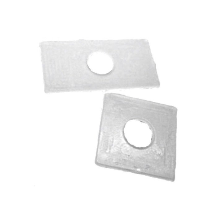 【singcoco】PE材質 方墊片 圓墊片 方形塑膠墊片 透明墊片 平墊圈套 管玻璃配件 絕緣鏡釘拉手配件 | 蝦皮購物