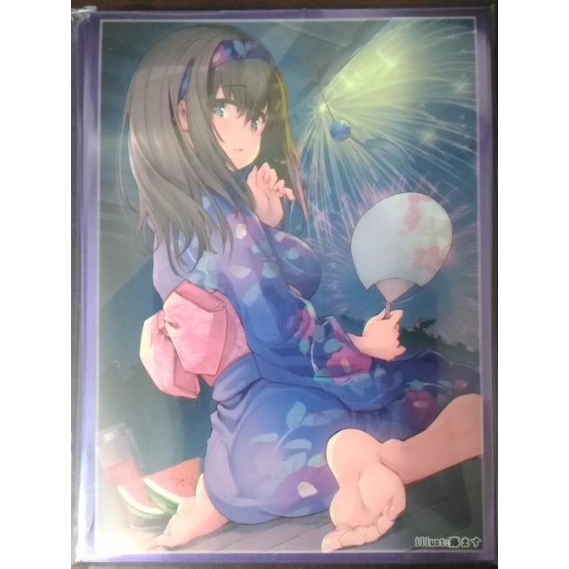 《華戀動漫》《多樣》現貨 日版 C92 ミッドナイトブルー 偶像大師 灰姑娘女孩 動漫卡套 卡套 花火文香 1包60張 | 蝦皮購物