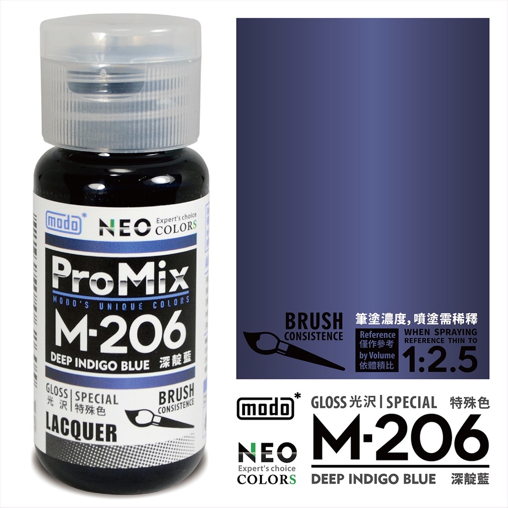 modo NEO M-206深靛藍 (臺灣警車專用色) | 蝦皮購物
